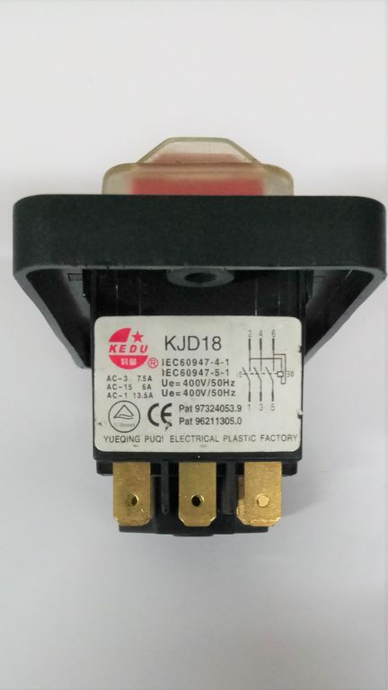 Кнопка пусковая KJD 18 на 380v шесть контактов от компании ДИСТ купить ...